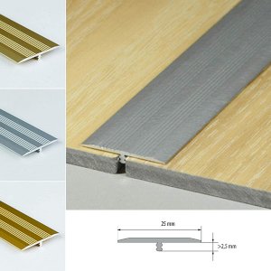 Buy Premium Quality 25mm T Profile Transition Trim for LVT Floor ...